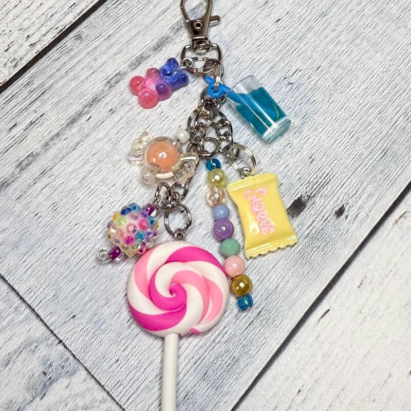 Candy Keychain - Etsy