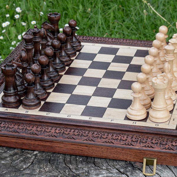 Handmade Chess - Etsy