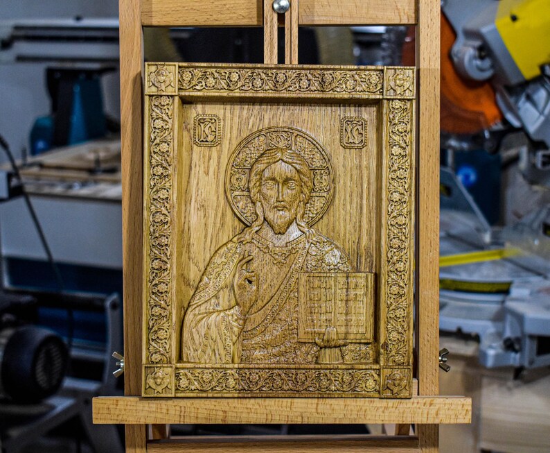 Jesus Christ Wood Carving, Catholic Wall Art, Housewarming Gift - Etsy
