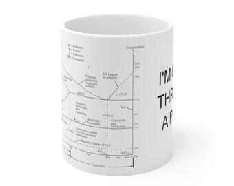 Iron Carbon Phase Diagram Mug - Etsy