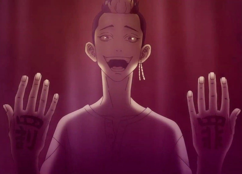 Hanma Temporary Hand Tattoos 2 Sets - Etsy