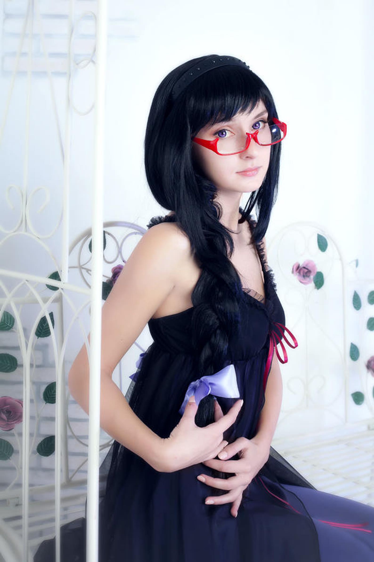 Akemi Homura Cosplay Print - Etsy