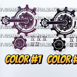 FULL SIZE Vi Cosplay Temporary Tattoo Set - Etsy