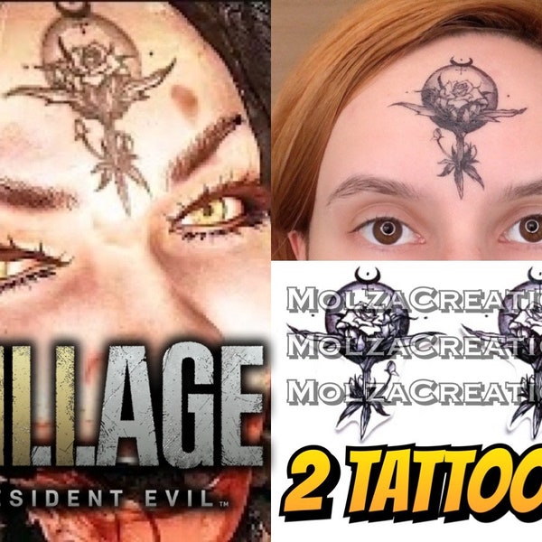 Bella Dimitrescu Tattoo - Etsy UK