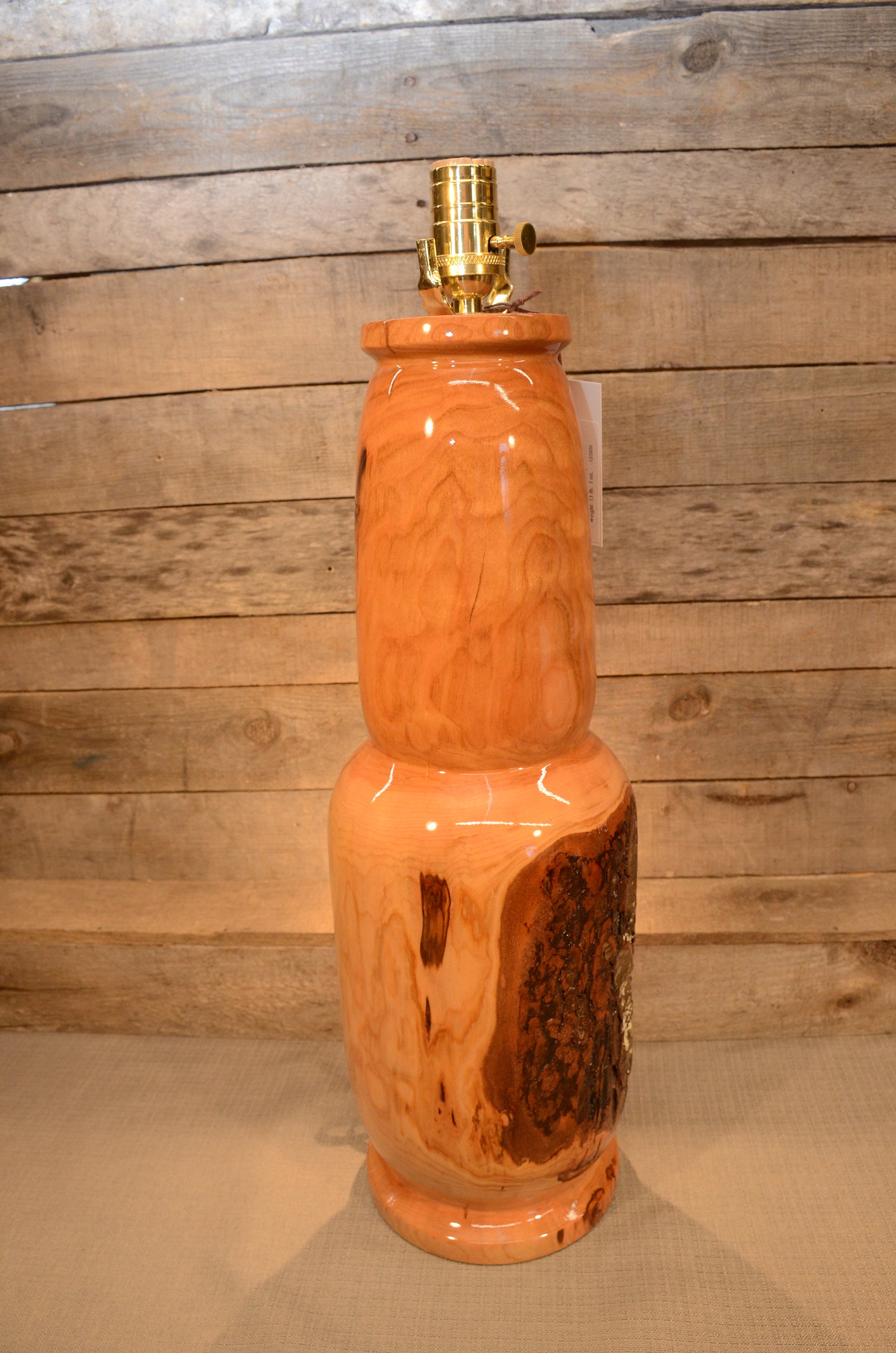 Wild Kwanzan Cherry Table Lamp With Outstanding Grain and Color - Etsy