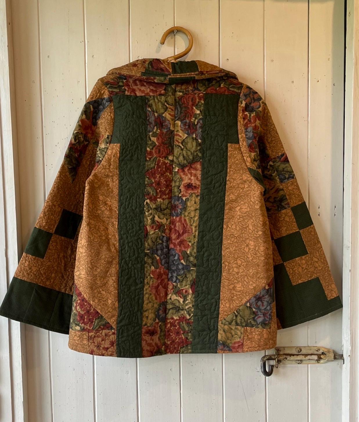 Brown Quilt Jacket - Etsy