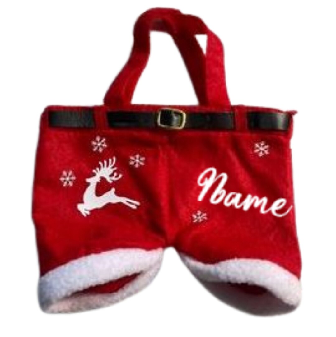 Mini Santa Pants With Name - Etsy
