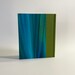 Blue and Green Paste Paper Journal/sketchbook - Etsy