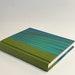 Blue and Green Paste Paper Journal/sketchbook - Etsy