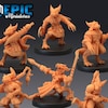 32/28mm the Stingray Companion, Castnplay Miniatures , Role Playing ...