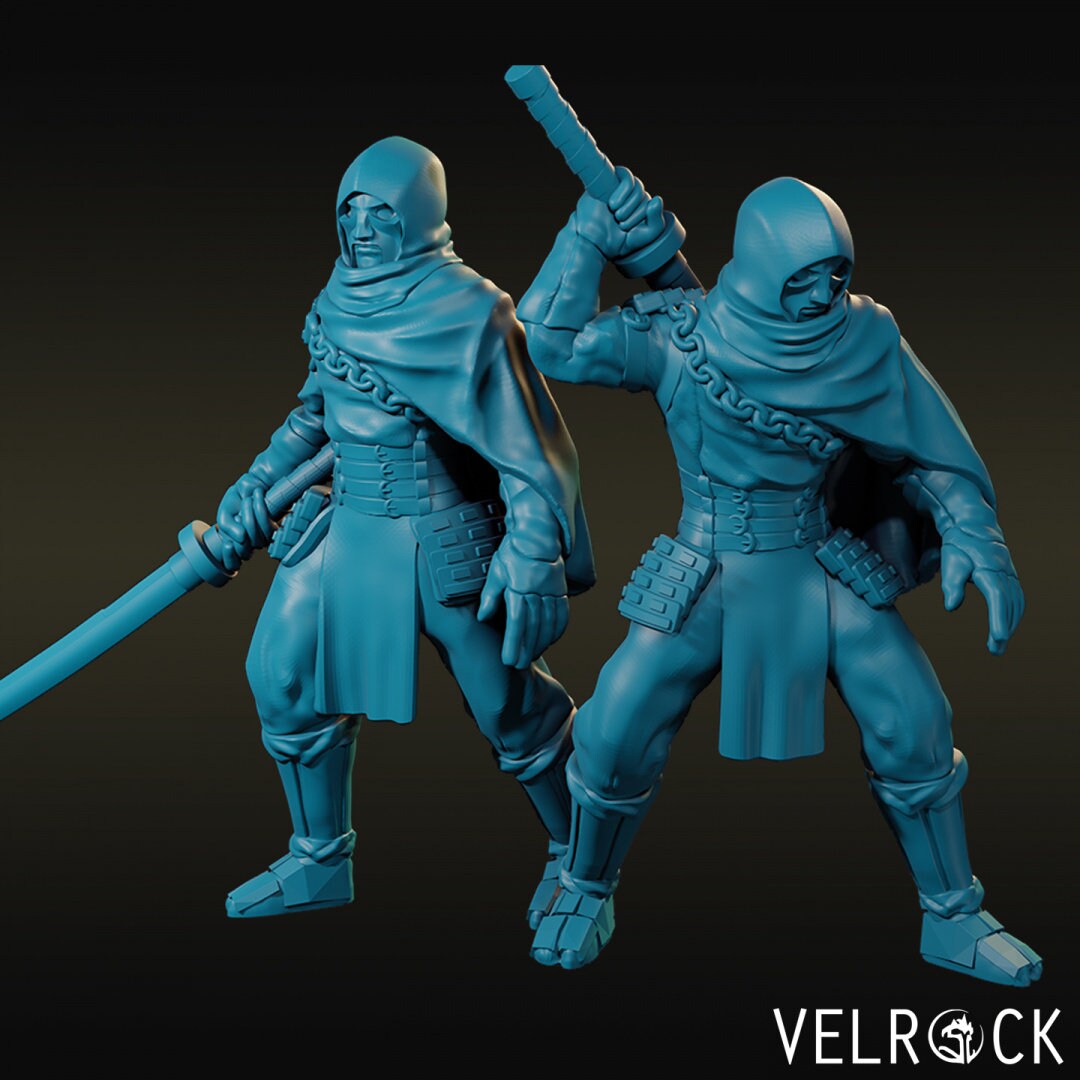 28mm and 32mm Scale Assassin Miniatures Perfect for Any Tabletop ...