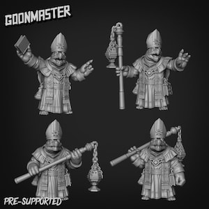 Turtle Cleric Set 2, by Goons Dnd, Dungeon and Dragon Mini, Tabletop ...