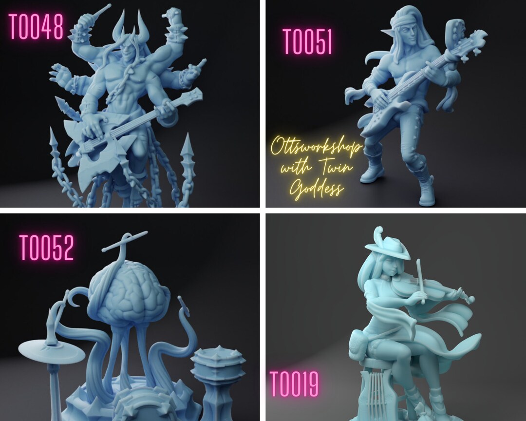 Dnd Bard, Dnd Bard, Dnd Bard With Guitar,female Bard, Dnd D20 Modern ...