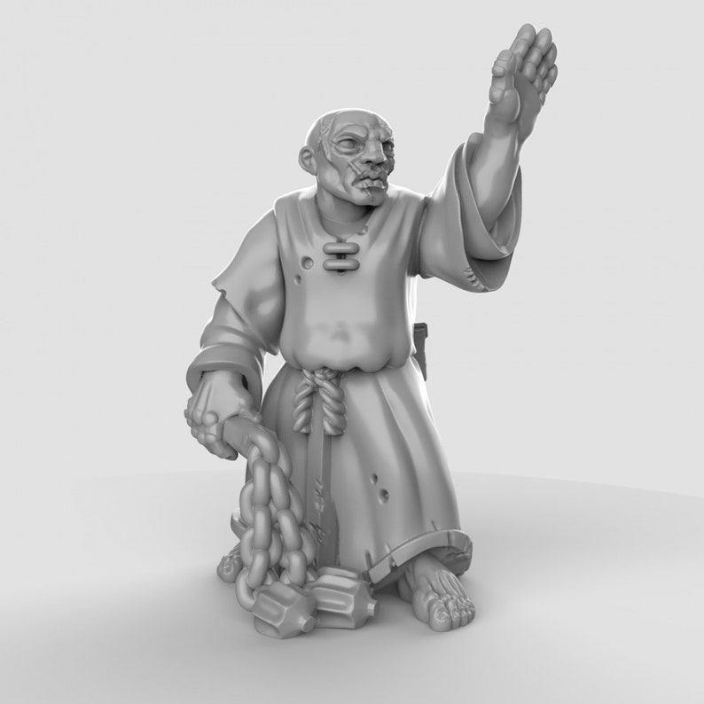 Cultist Cult Miniature Set 6 Miniatures by Duncan Shadow Dnd - Etsy