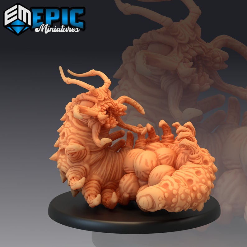 Carrion Bug Miniature | 28mm-32mm | Resin 3D Printed Burrowing Insect ...