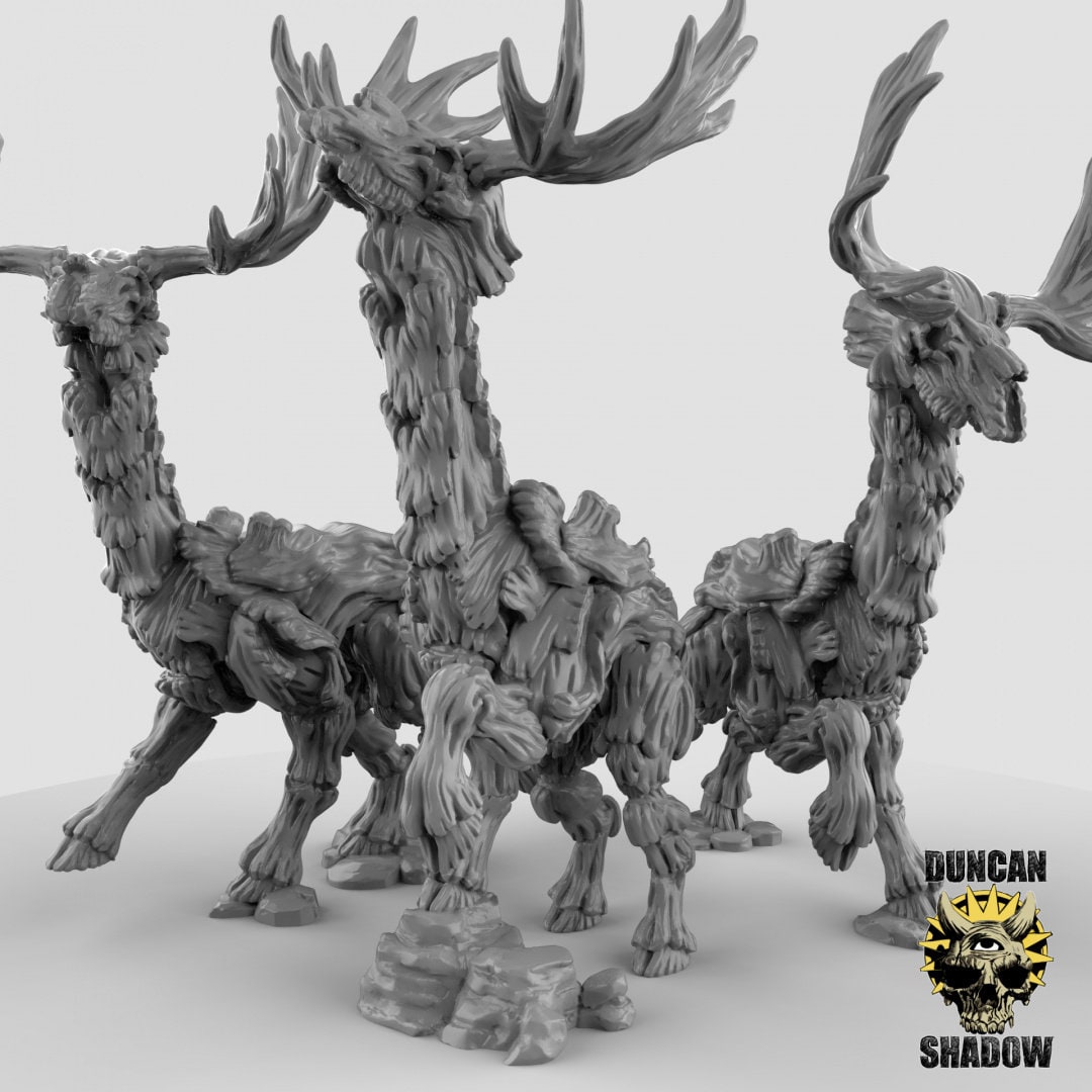 Dryad Deer, by Duncan Shadow Dnd, Dungeon and Dragon Mini, Tabletop ...