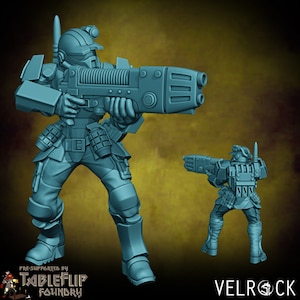 Tempest Guardsmen Team (female Set), Sci Fi Guards Perfect for Any ...