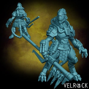 Heavy Lizardmen Squad Set 2 Sci Perfect for Any Scifi Game From Velrock ...