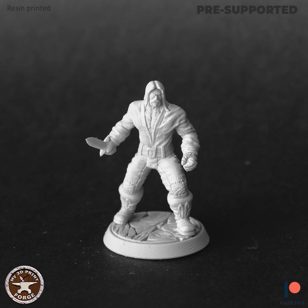 Bandit by My3dprintforge Dnd, Dungeon and Dragon Mini, Tabletop ...
