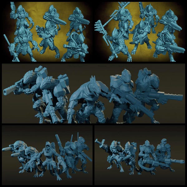 Space Army Aliens - Etsy UK