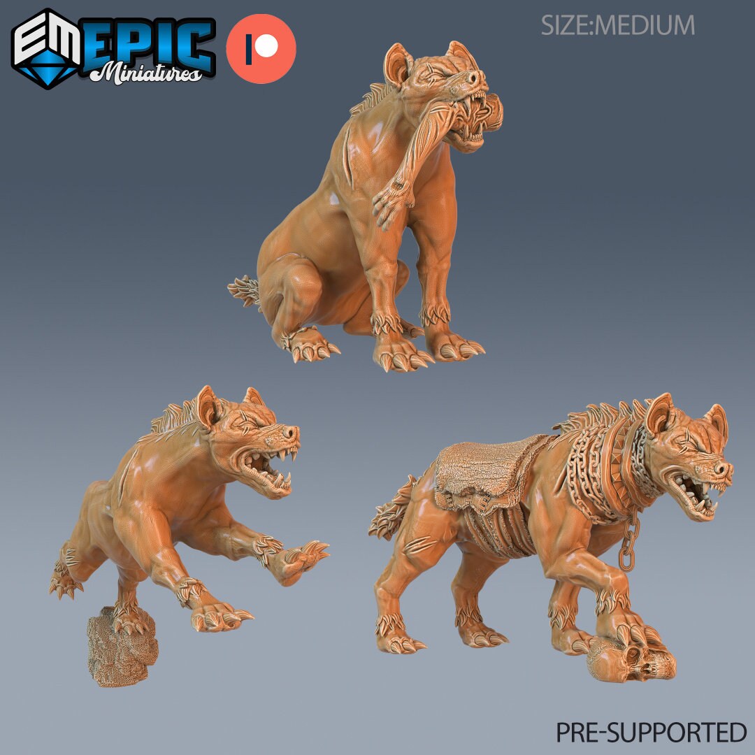 Hynea Miniature, Large Dog, Epic Miniature, Dungeon and Dragons, RPG ...