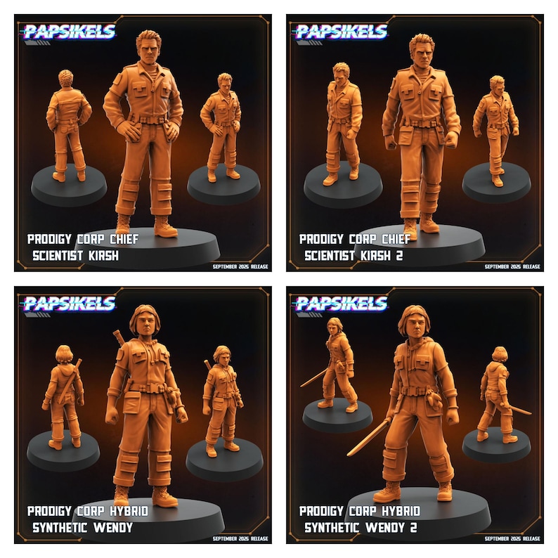 Prodigy Synthetics Miniatures by Papsikels Miniatures Dnd, Dungeon and ...