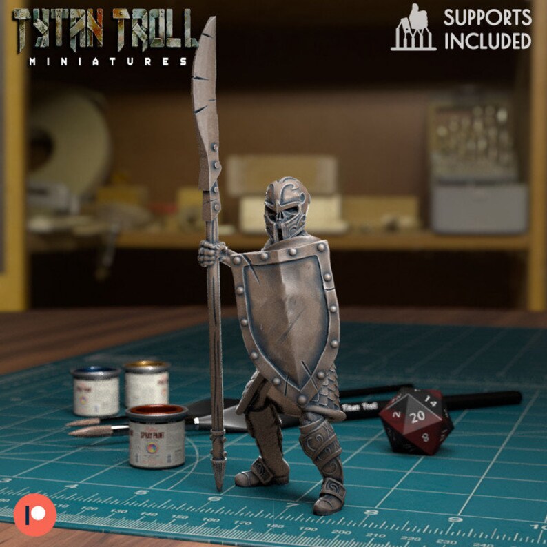 Crypt Skeleton Miniatures Bundle, D&D Tabletop RPG, Tytantroll - Etsy
