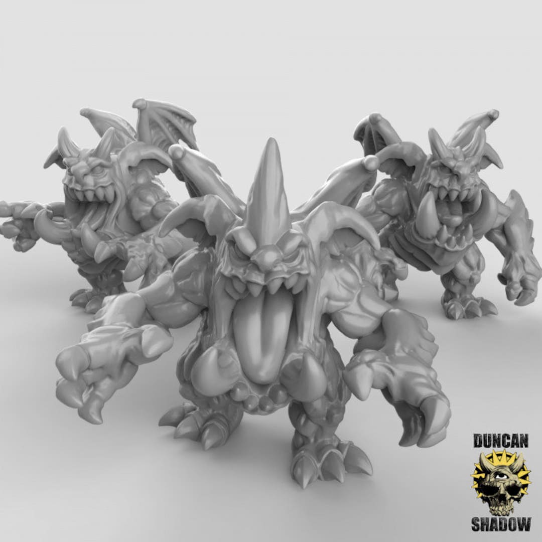 Duncan Demonic Imps Dnd, Dungeon and Dragon Mini, Tabletop Miniature ...