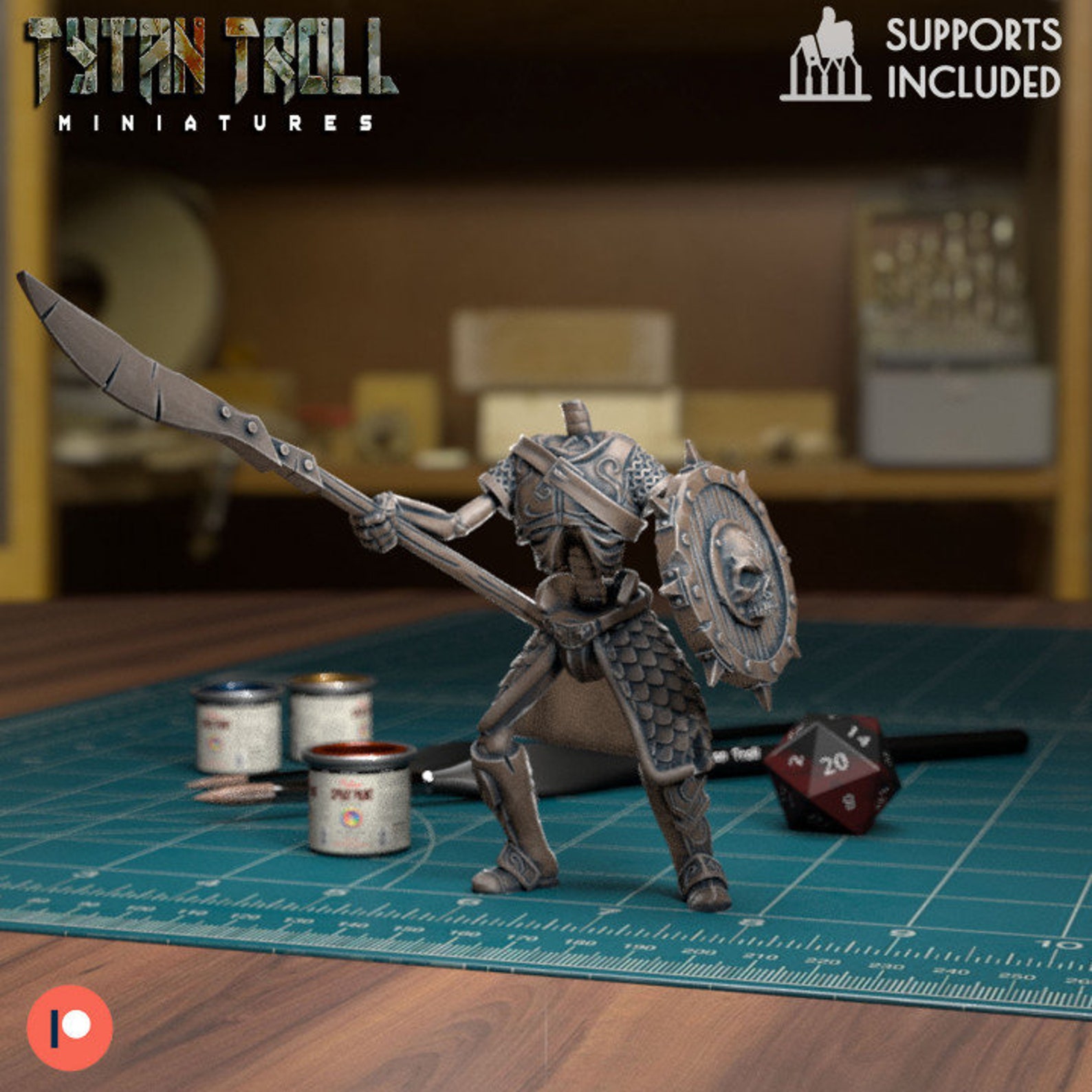 Crypt Skeleton Miniatures Bundle, D&D Tabletop RPG, Tytantroll - Etsy