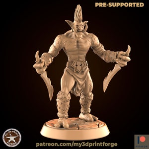 Troll Tribe Miniatures Set 3, by My3dprintforge Dnd, Dungeon and Dragon ...