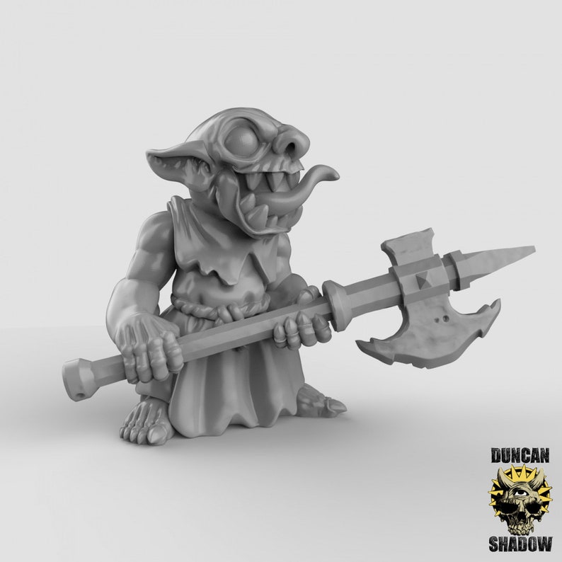Goblin Cultist Miniature, D&D Tabletop RPG, 28/32mm – Duncan Shadow ...