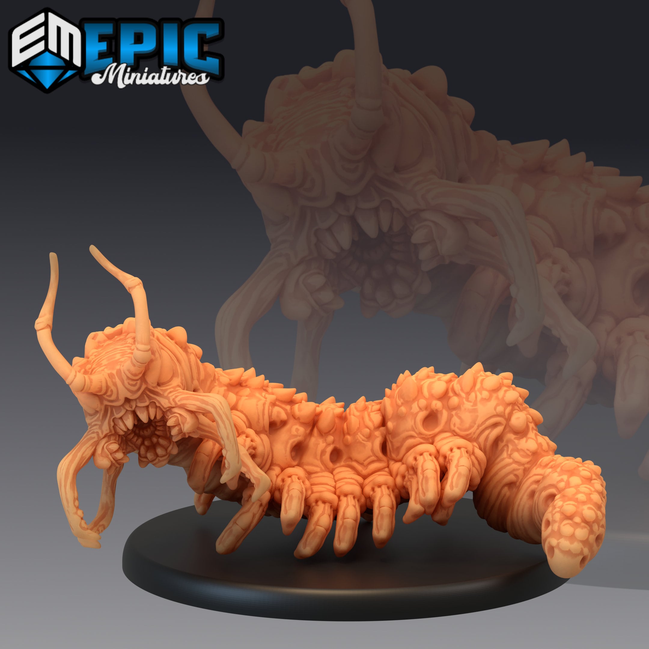Carrion Bug Miniature | 28mm-32mm | Resin 3D Printed Burrowing Insect ...