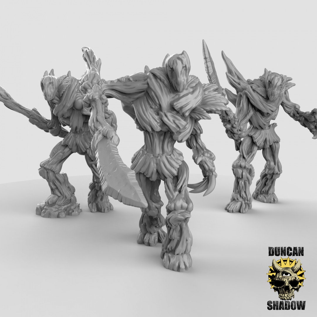 Dryads With Spears, by Duncan Shadow Dnd, Dungeon and Dragon Mini ...