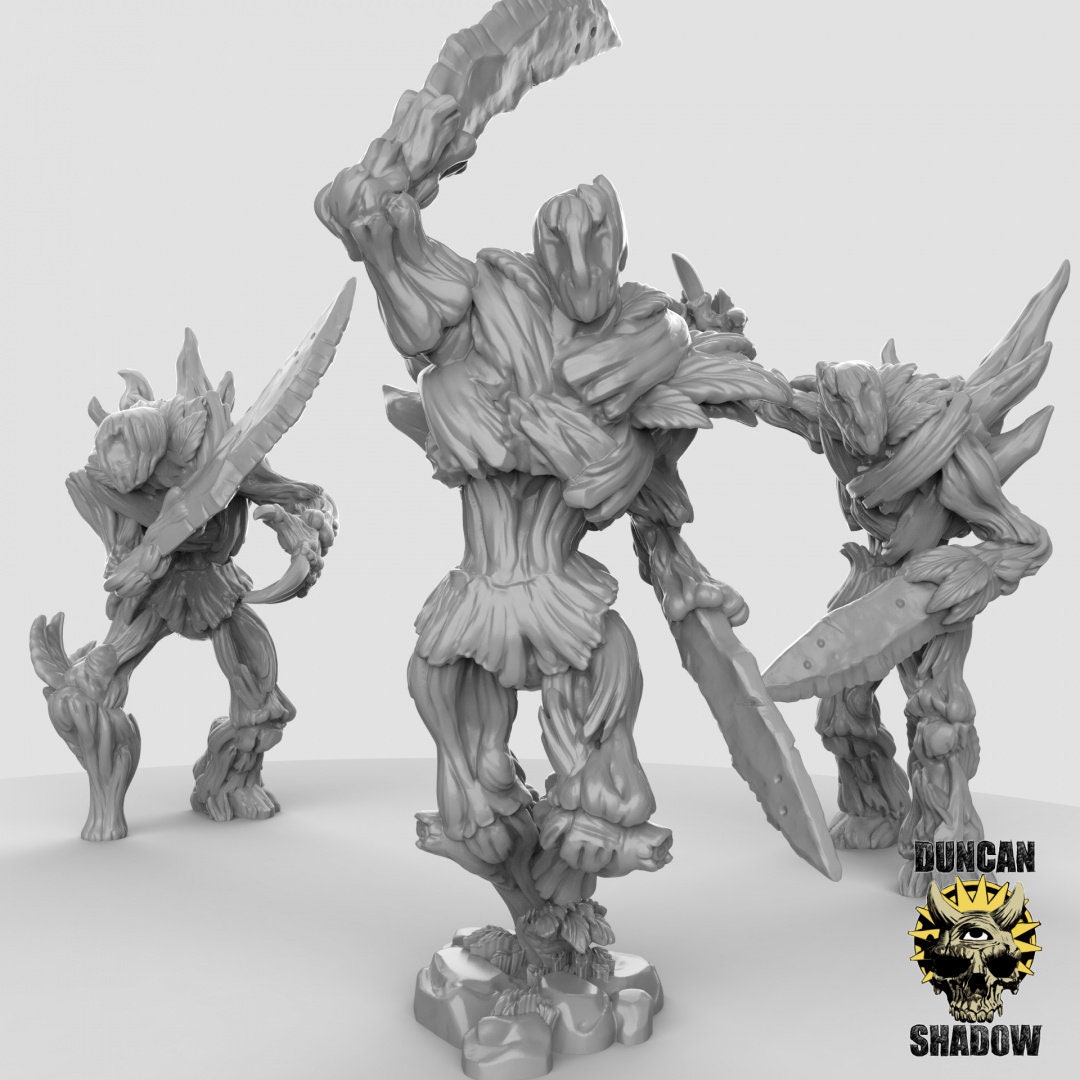 Dryads With Swords, by Duncan Shadow Dnd, Dungeon and Dragon Mini ...