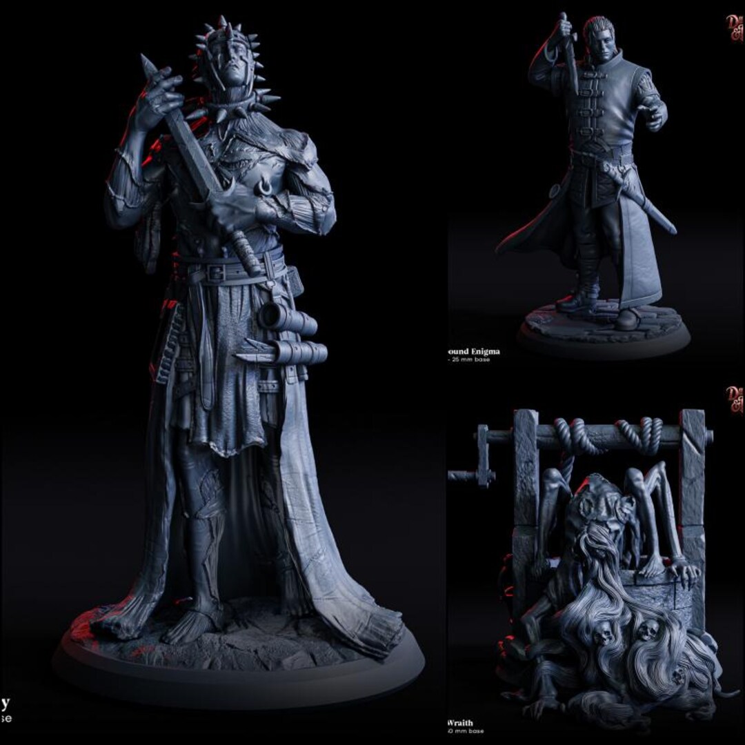 Servant of Agony, Shape Bound Enigma, Well Wraith, 32mm Scale, Horror ...