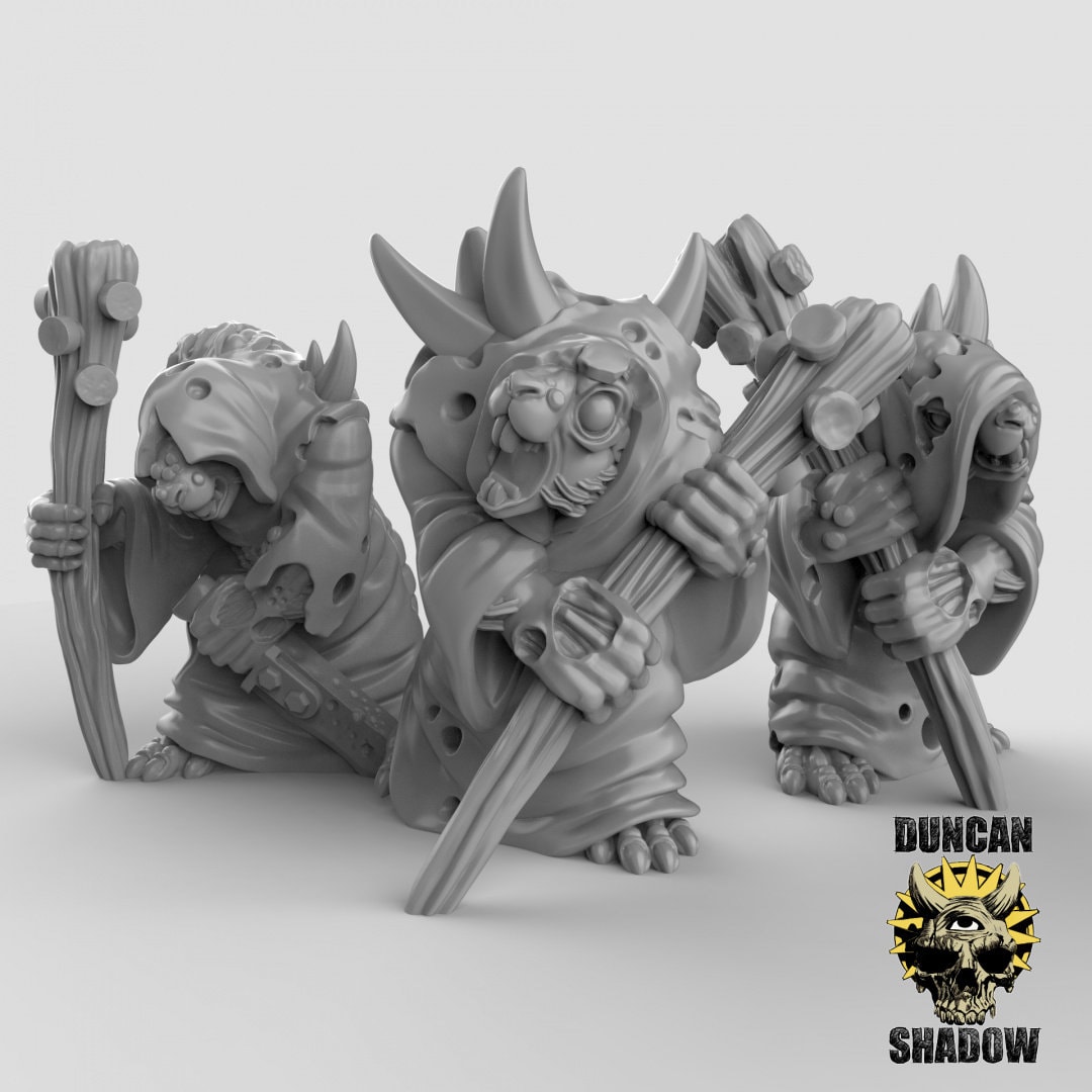 Rat-folk / Ratmen / Rat Folk Set 7 by Duncan Shadow Dnd, Dungeon and ...