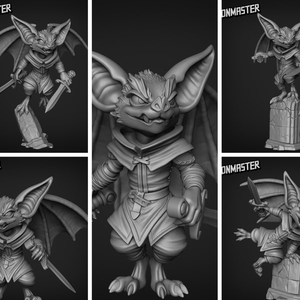 Dnd Bat Miniature - Etsy