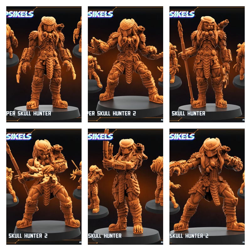 Predator Dnd Figure - Etsy