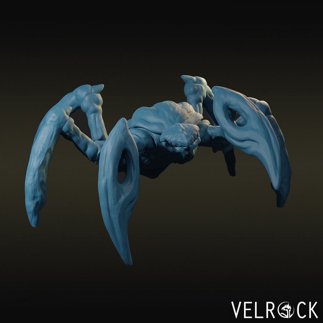 Scifi Spider, Bug Alien From Velrock Miniatures, Modern Spider, Alien ...