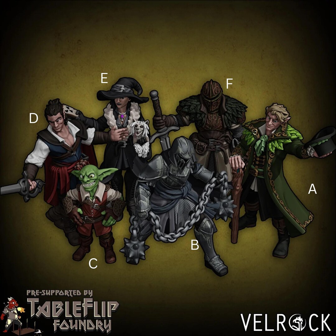Pirate Adventure Crew Miniature Set | Goblin NPC and Animated Armor ...