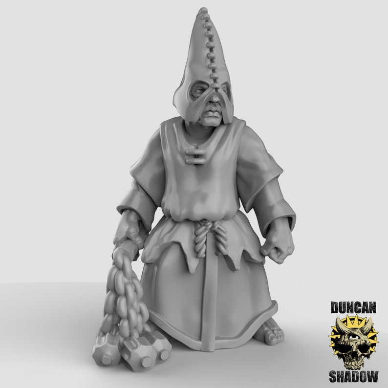 Cultist Cult Miniature Set 6 Miniatures by Duncan Shadow Dnd - Etsy