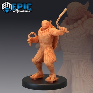 Ninja Tortle 570-573 Medium Miniature, Epic Miniature, Dungeon and ...