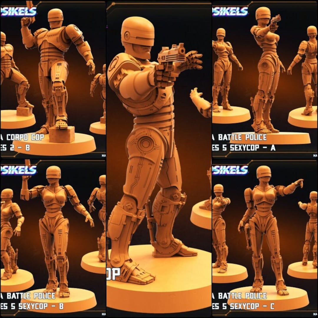 Corpo Cop Miniatures by Papsikels Miniatures Dnd, Dungeon and Dragon ...