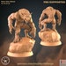 Werewolf Steampunk Miniature | 28mm-32mm | Resin 3D Printed Lycanthrope ...