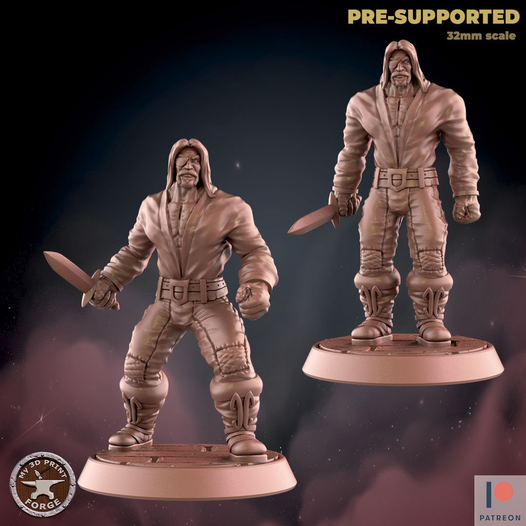 Bandit by My3dprintforge Dnd, Dungeon and Dragon Mini, Tabletop ...