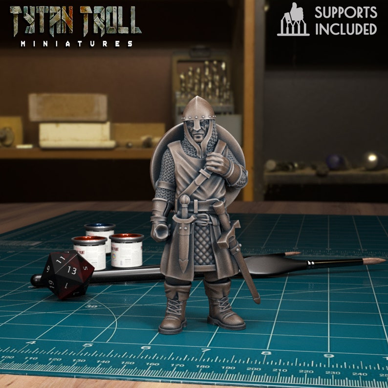 28/32mm Scale, Men at Arms Pack 2 Deal, Medium Miniatures, Tytantroll ...