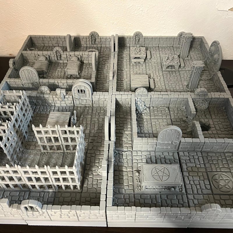 Modular Dnd Tile Set - Etsy UK