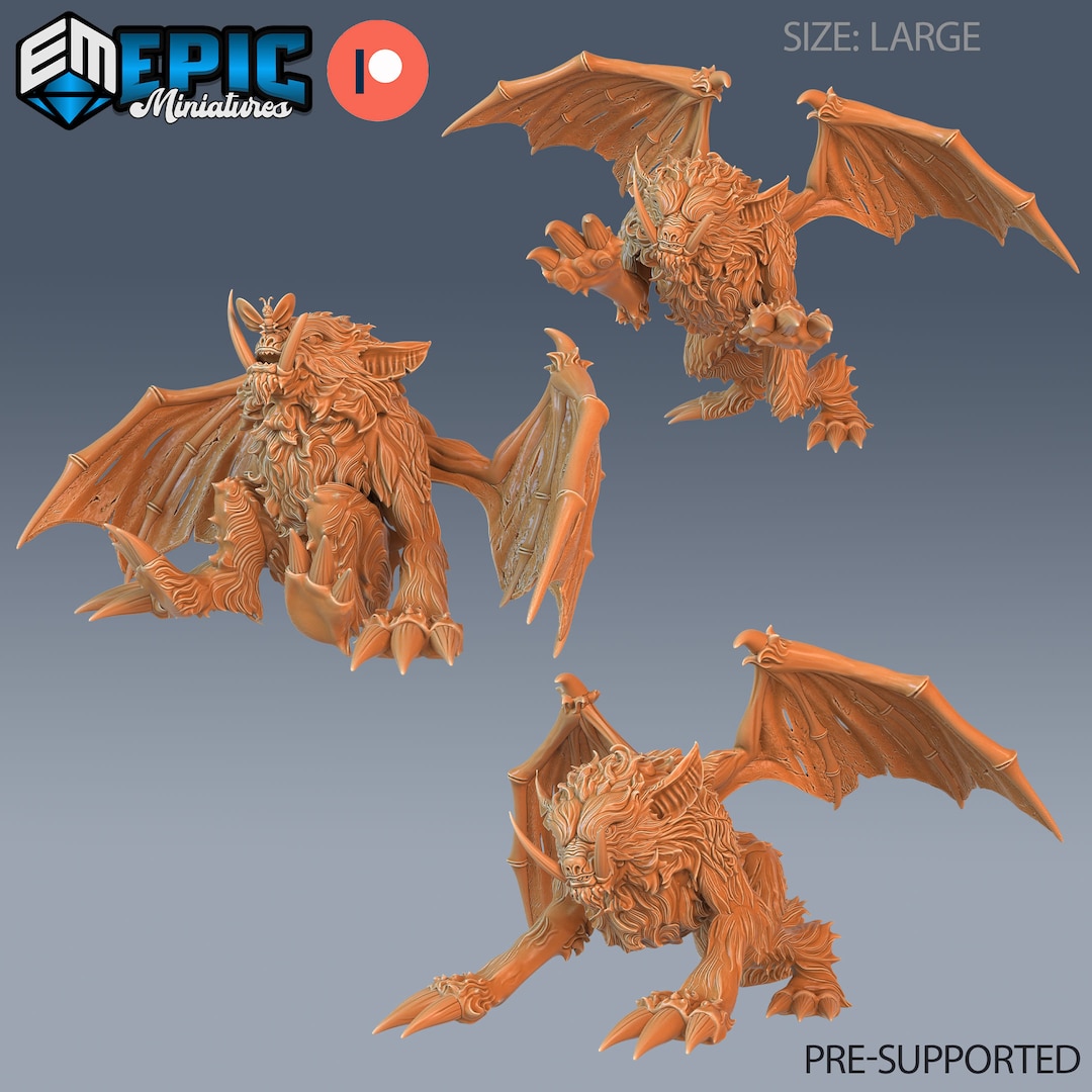 Summoned Beast, Large Miniature, Epic Miniature, Dungeon and Dragons ...