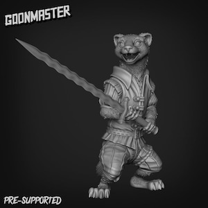 Weasel Set 6 Miniature for 28mm and 32mm Scale Games - Dungeons and ...