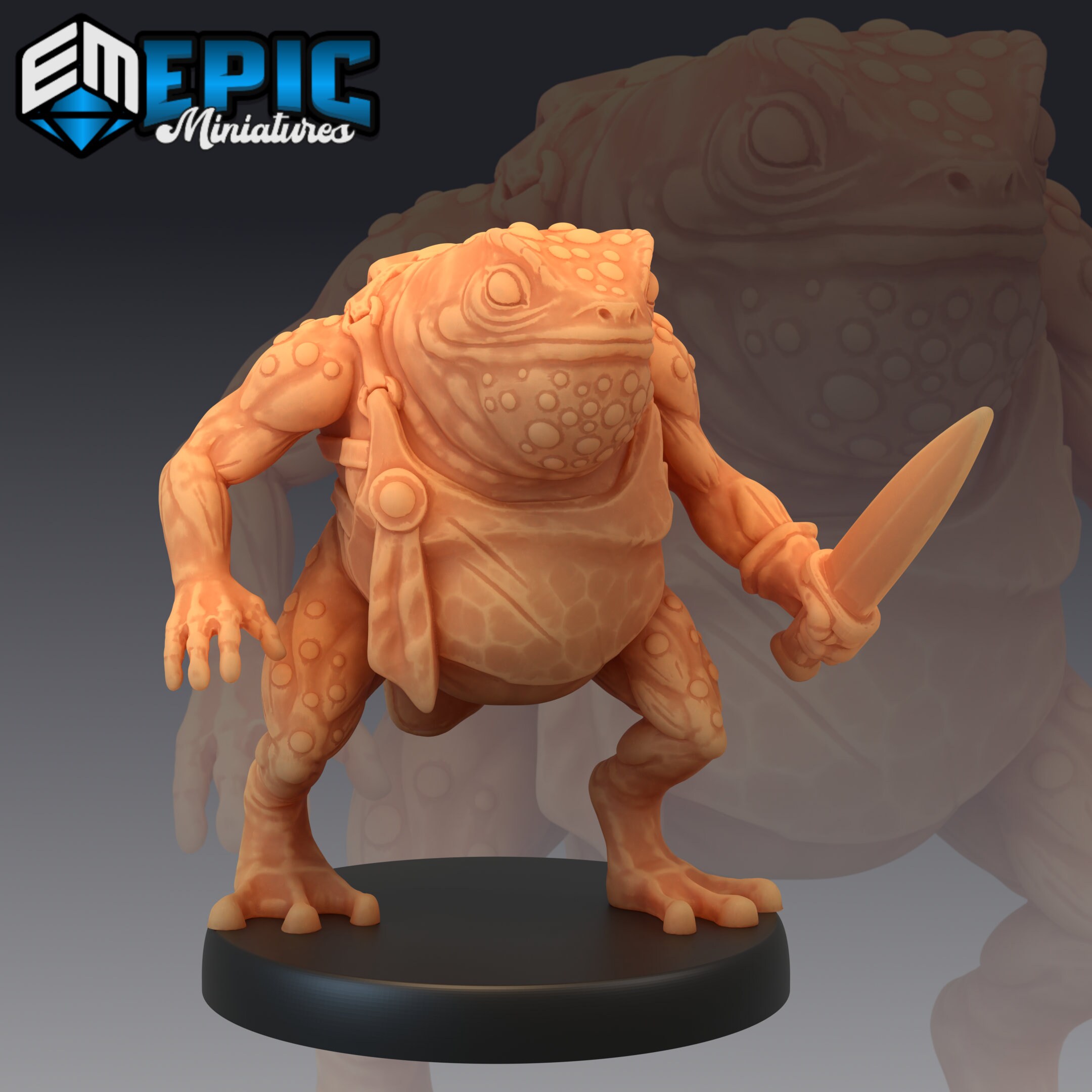 Frogfolk Miniatures | 28mm-32mm | Resin 3D Printed Swamp Frogfolk | D&D ...